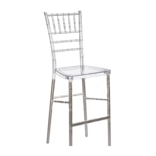 Tiffany Stool Clear – Napoles Rentals